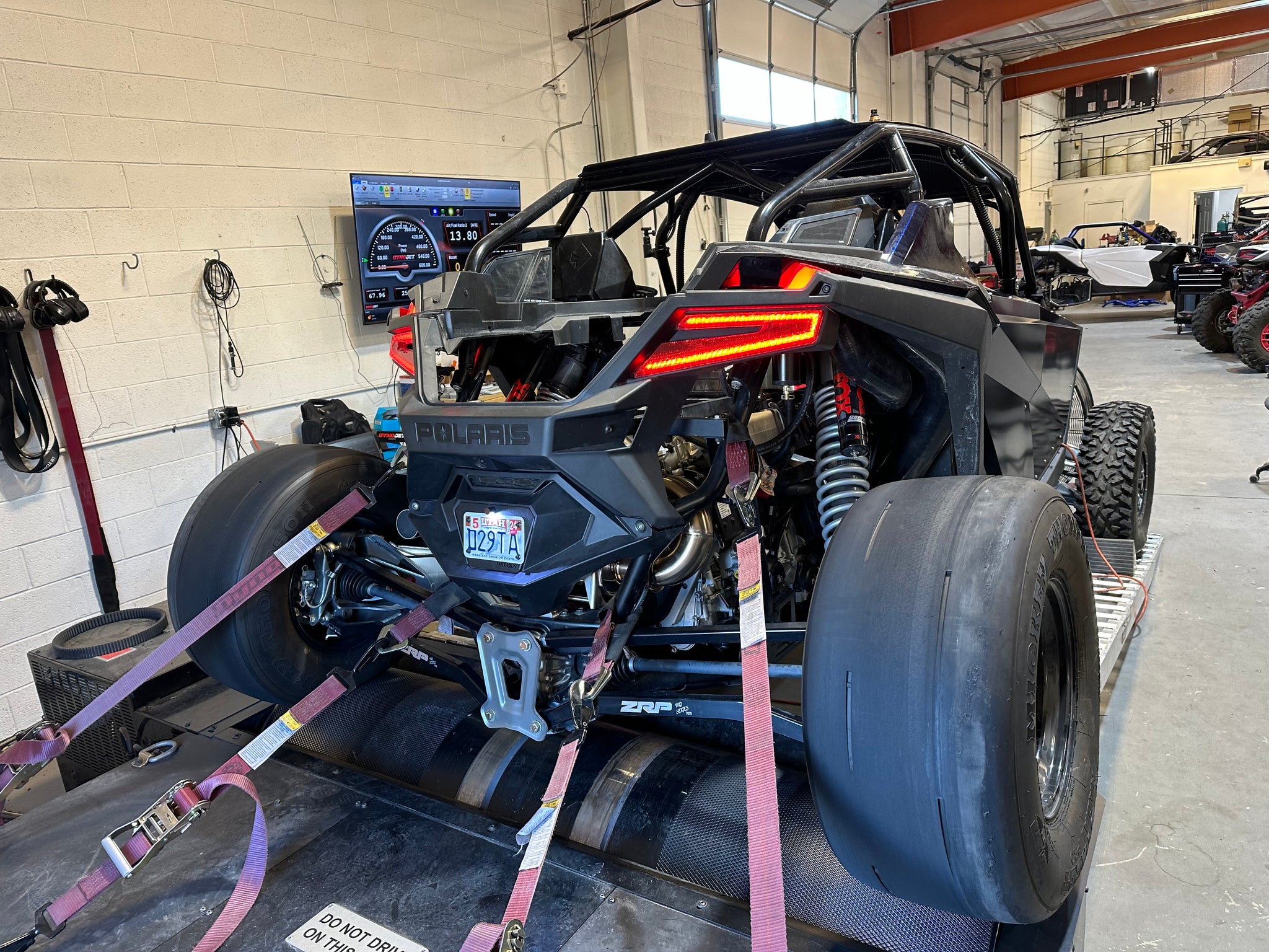 2022-2026 Polaris Pro R Rear Street Legal License Plate Fill Panel ...